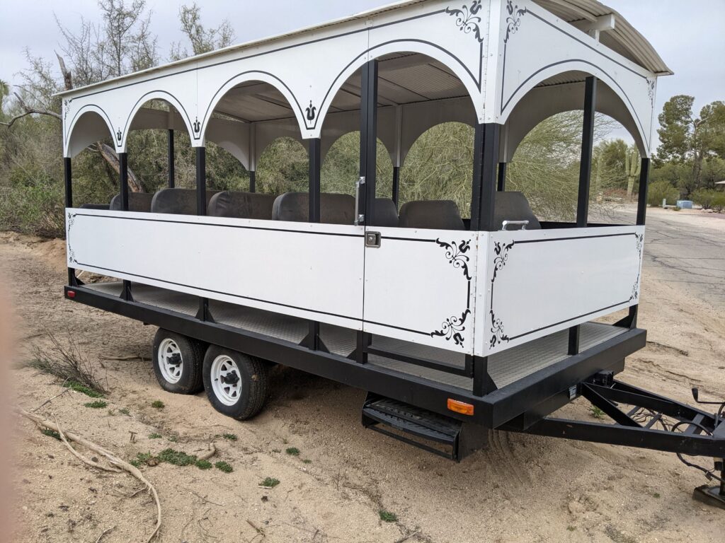 Our "In Town Event Trolley Wagon" is great for special events in town.